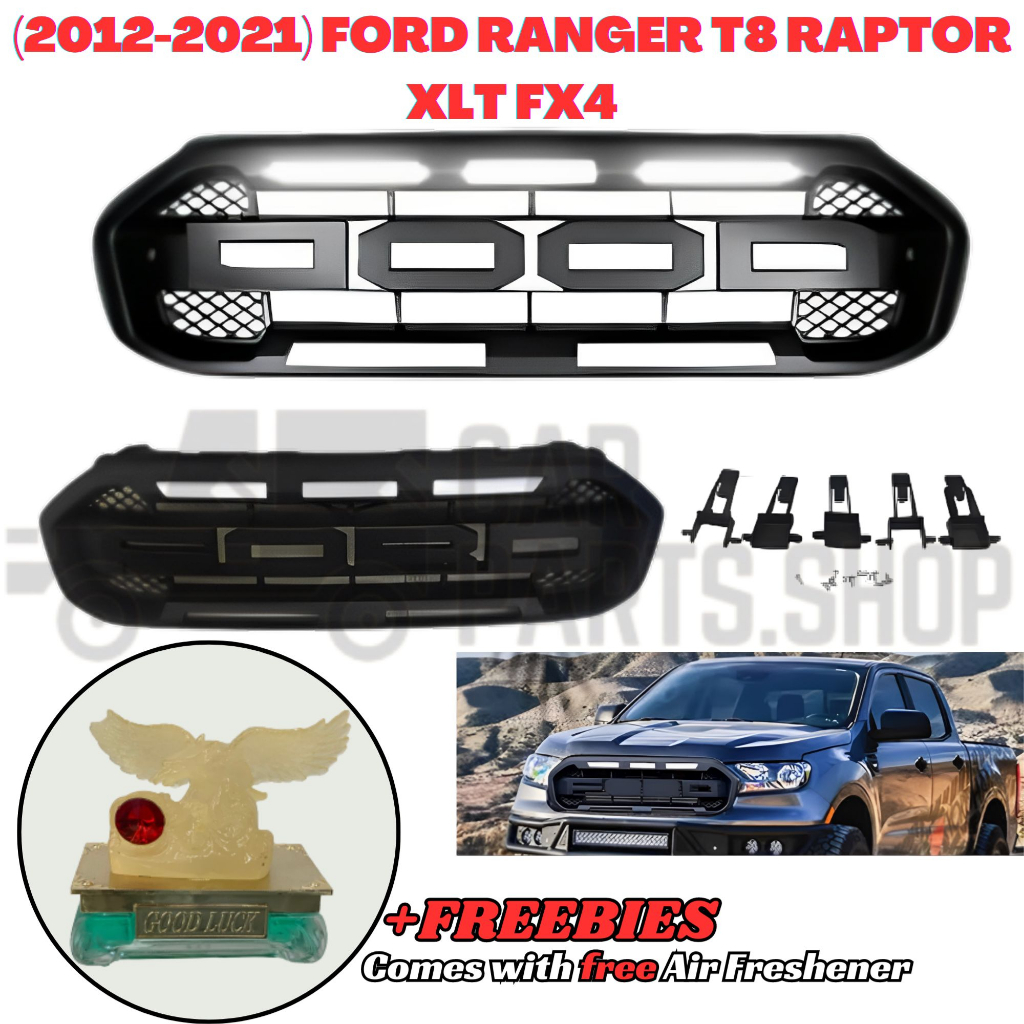 OAPC Car Front Grill for Ford Ranger T8 / Raptor 2012-2021 Raptor Grill ...