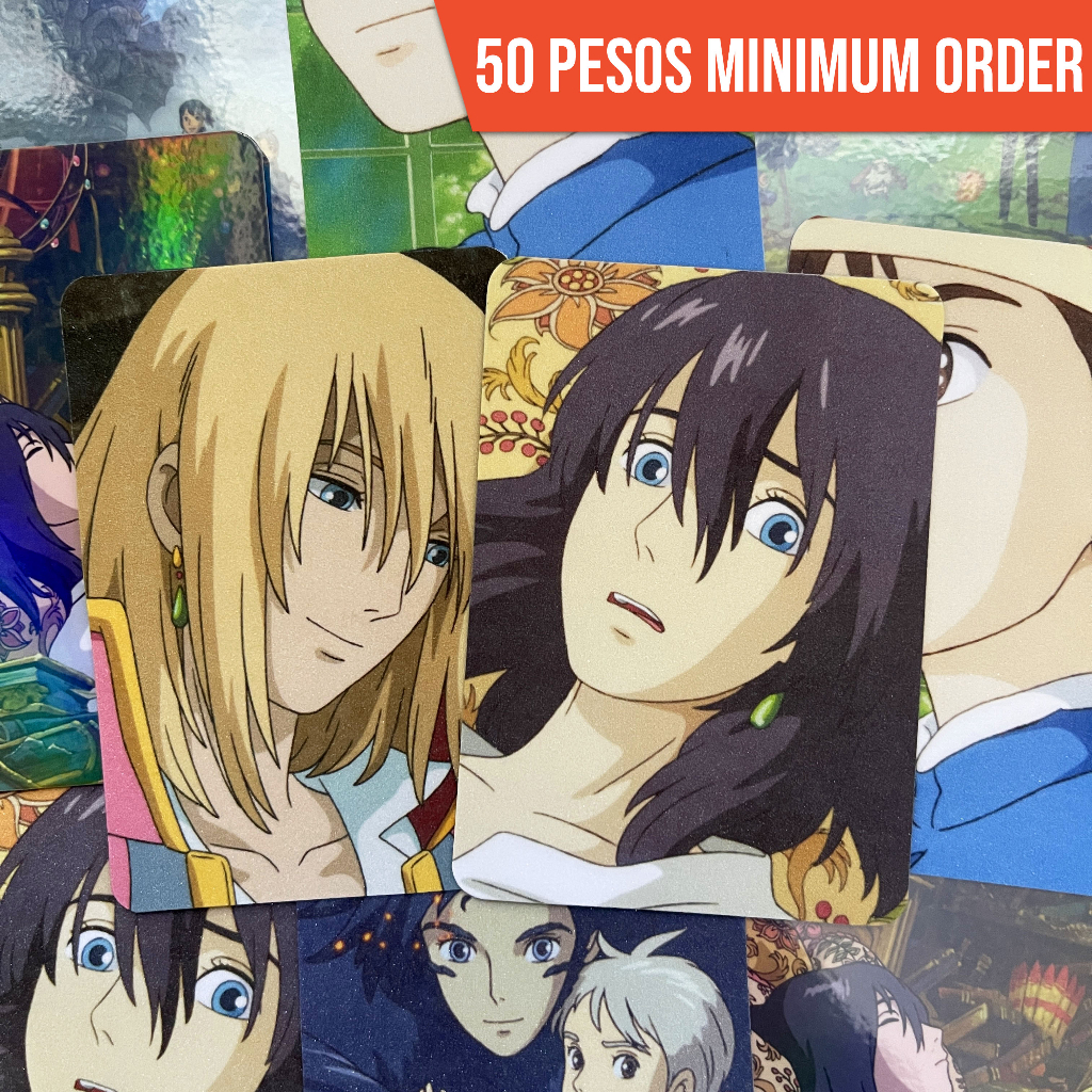 Howl's Moving Castle Anime Photocards (Laminated) | Shopee Singapore
