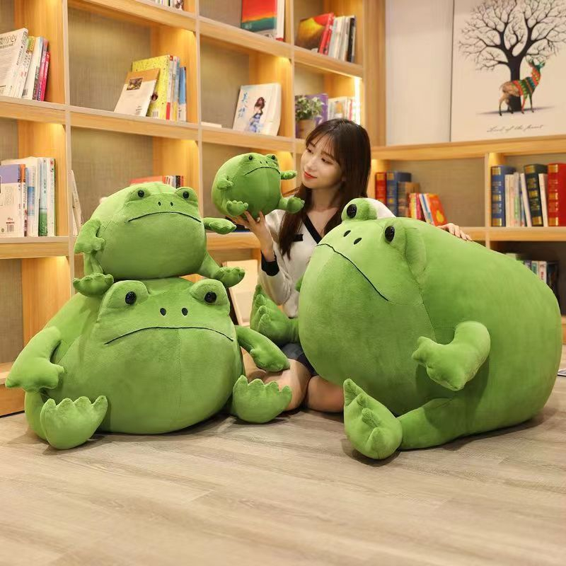 Ricky Rain Frog Ugly Big Green Frog Stuffed Toy Green Frog Big Belly ...