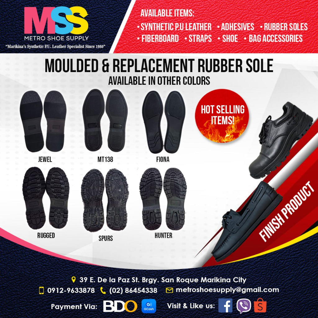 MT-138 Moulded Rubber Sole Replacement/ Top sider Rubber Sole/Boat ...