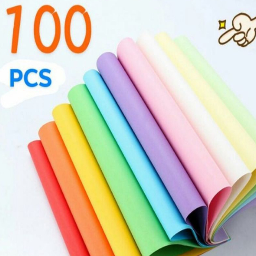 yutu 100PCS Colored Paper “A3 Size” Solid Color | Shopee Singapore