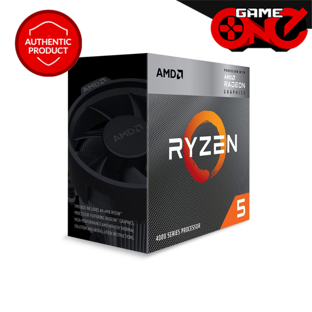 AMD Ryzen 5 4600G with Radeon Graphics 6-Core, 12 Thread Processor ...