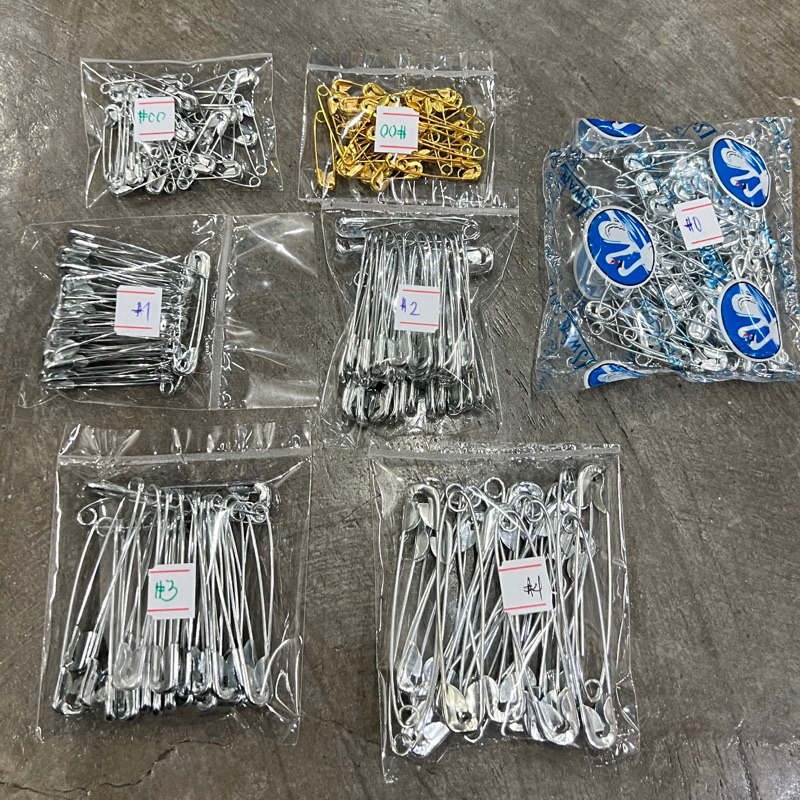 Safety Pin Perdible Aspile (Per Pack) | Shopee Singapore