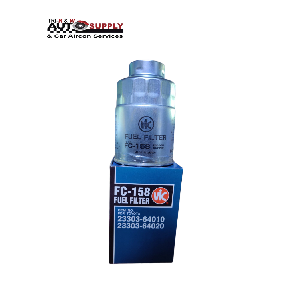 Vic Fuel Filter FC-158 Toyota Tamaraw FX, Landcruiser, Revo, Corolla ...