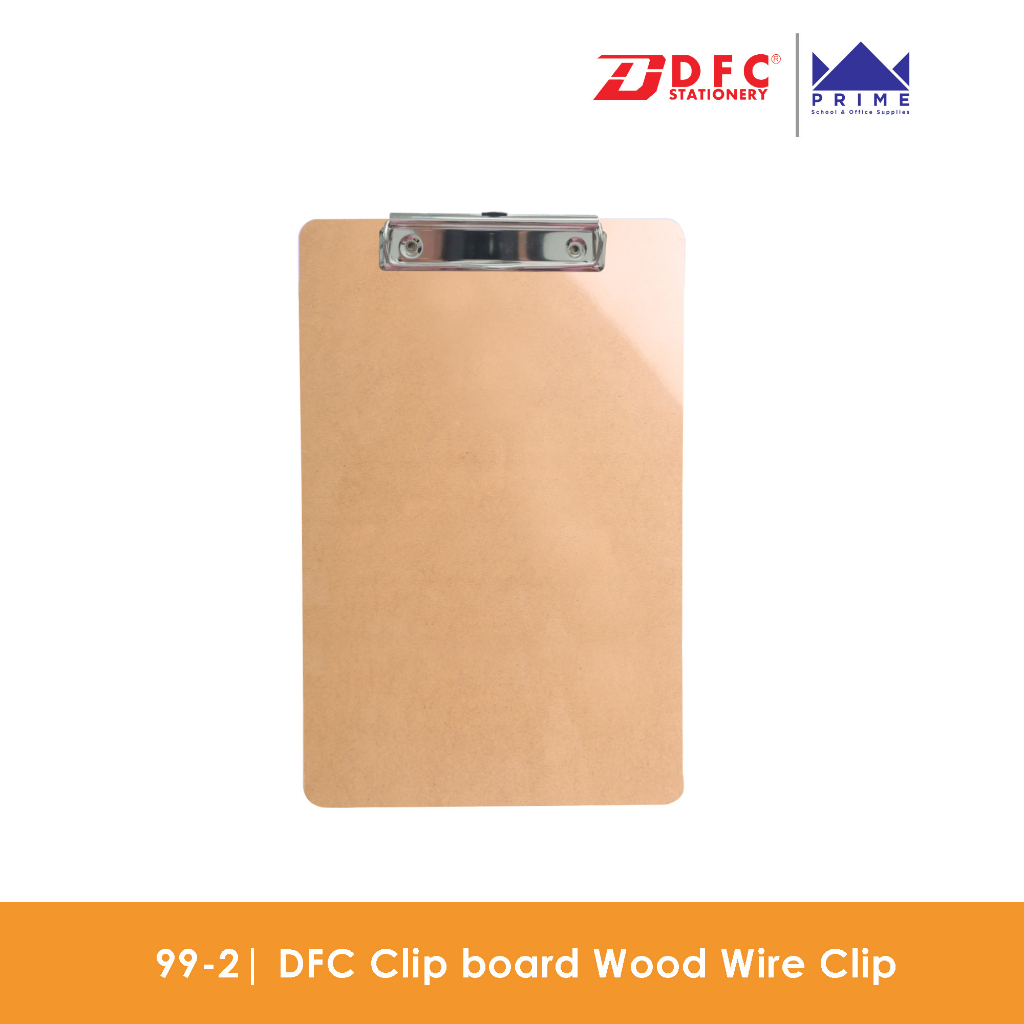 DFC Clip Board Wood Wire Clip (sold per piece) | Shopee Singapore