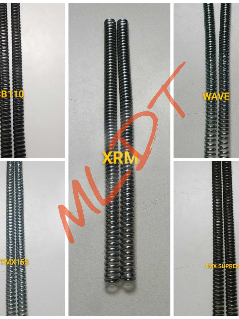MOTORCYCLE FRONT FORK SPRING FOR CB110/TMX155/XRM/WAVE125/TMX SUPREMO ...