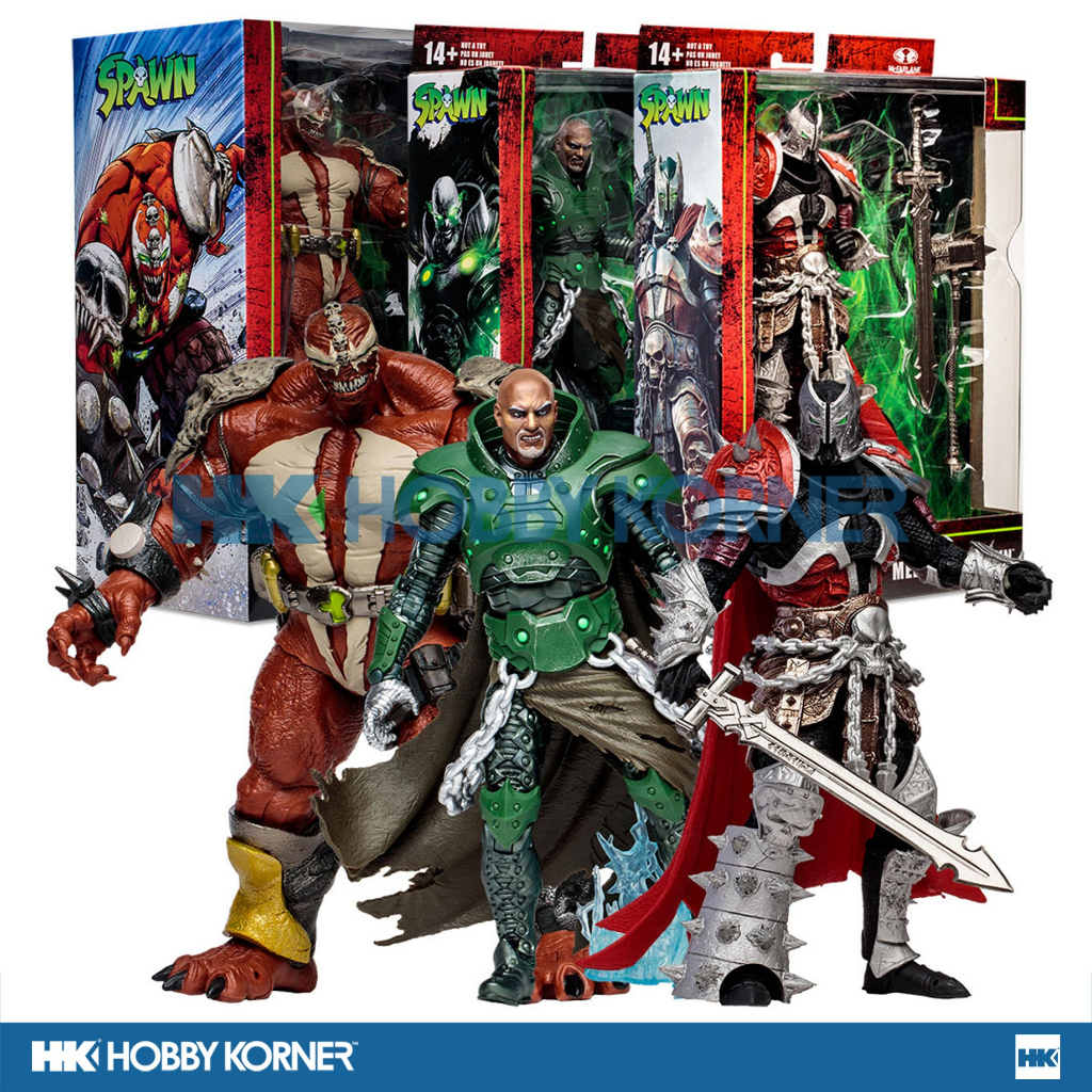 MCFARLANE TOYS 7 Inch Scale Spawn – Wave 5 Figures (Monolith, Medieval ...