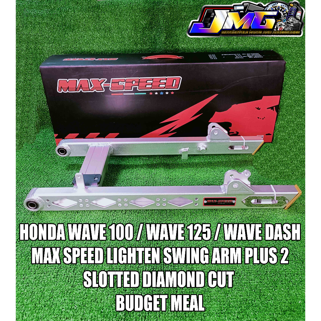 HONDA WAVE 100/WAVE125/WAVE DASH MAX SPEED LIGTHEN SWING ARM PLUS 2 AND ...