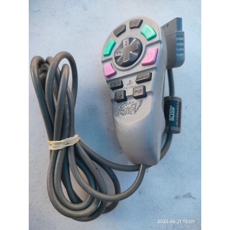 PS1 Ascii Grip V Controller PlayStation Grip V | Shopee Singapore