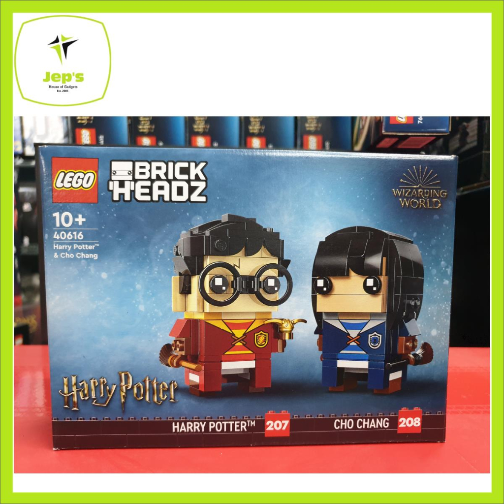 Lego Brickheadz 40616 Harry Potter and Cho Chang (2023) | Shopee Singapore