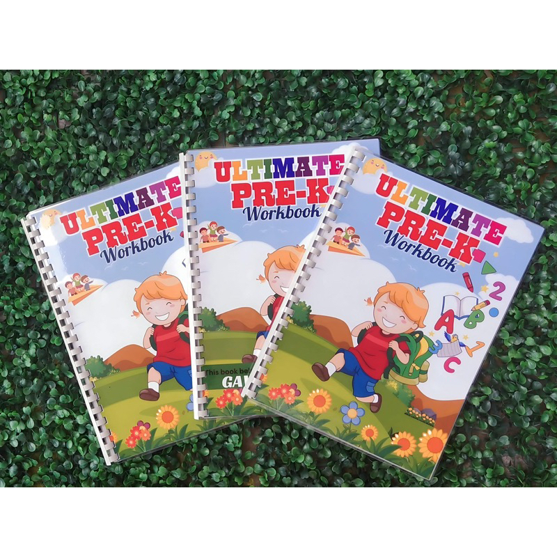 Pre Kinder workbook Reading materials tracing worksheets | Shopee Singapore