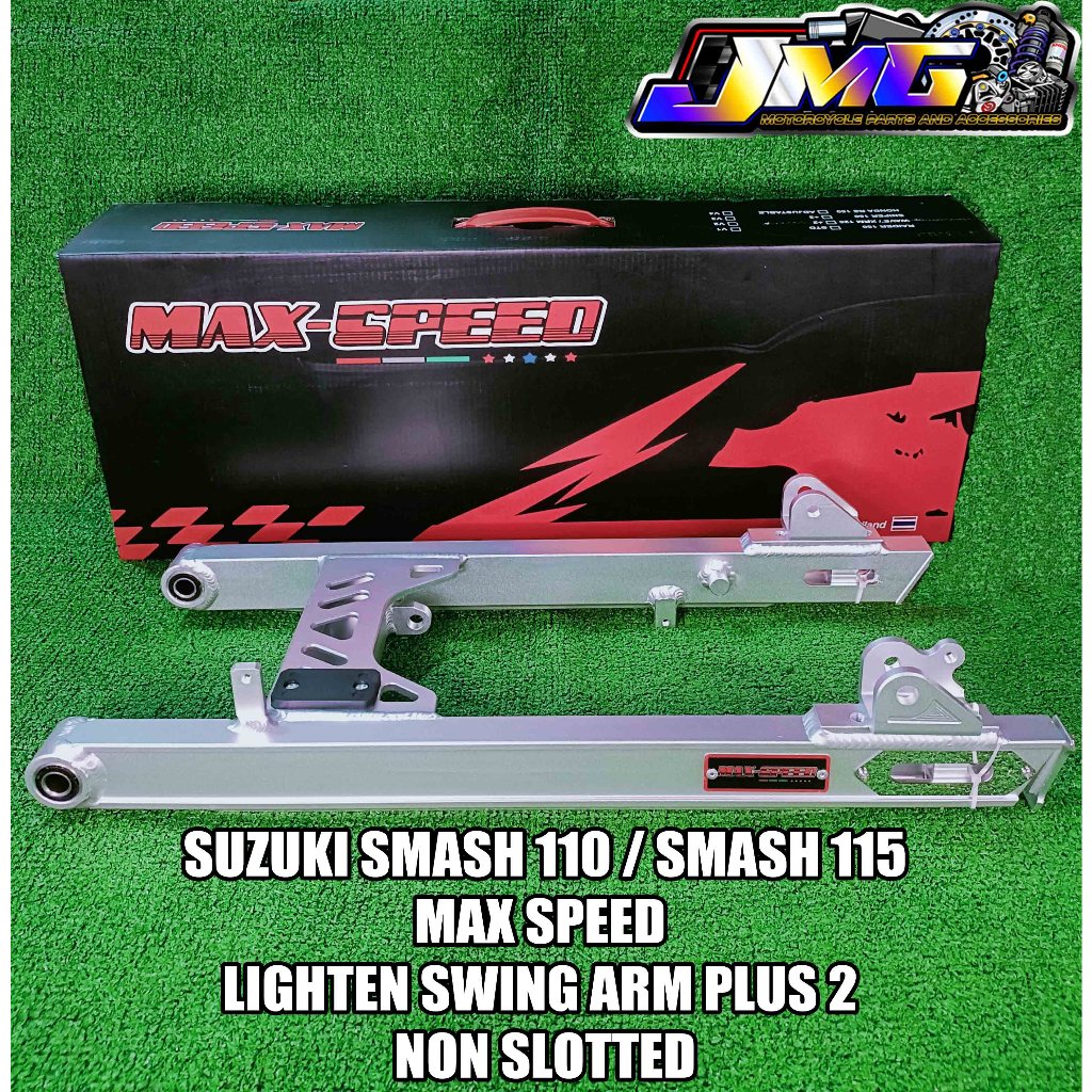 SUZUKI SMASH 110 / SMASH 115 MAX SPEED LIGTHEN SWING ARM PLUS 2 NON ...