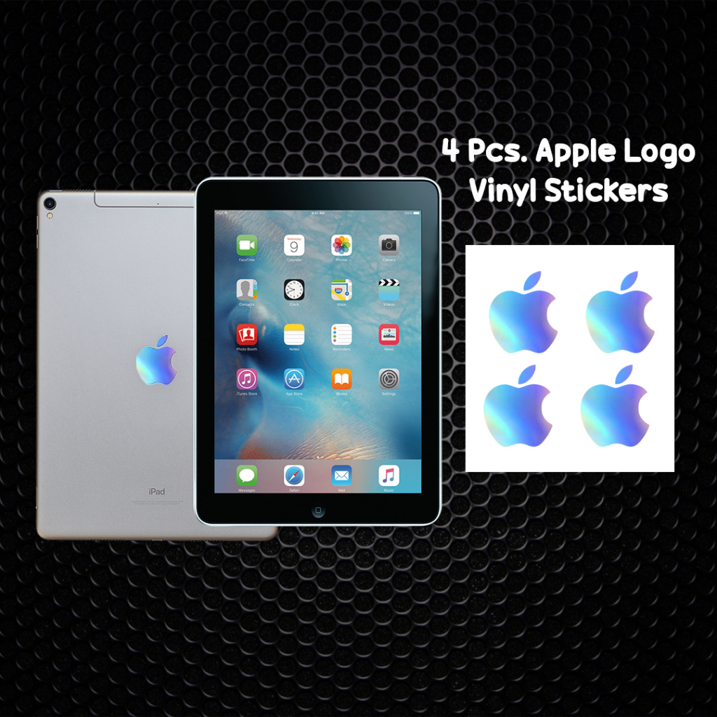 Apple Logo WATERPROOF STICKER VINYL decal for Ipad 36 mm. | Shopee ...