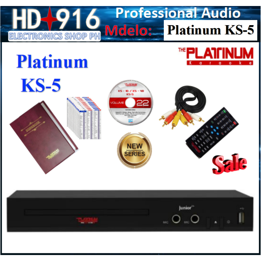 The KS5 Player ( KS-5 Player ) KS-5 Karaoke DVD Player with 20,000 songs, Free CD Songbook ...