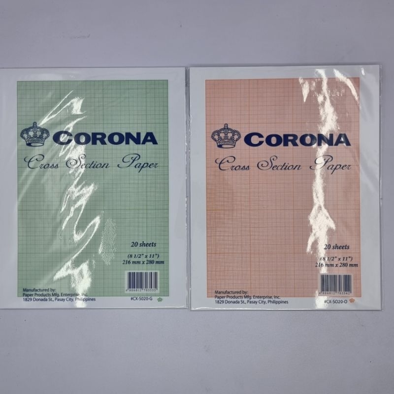 Corona Cross Section Paper | Shopee Singapore