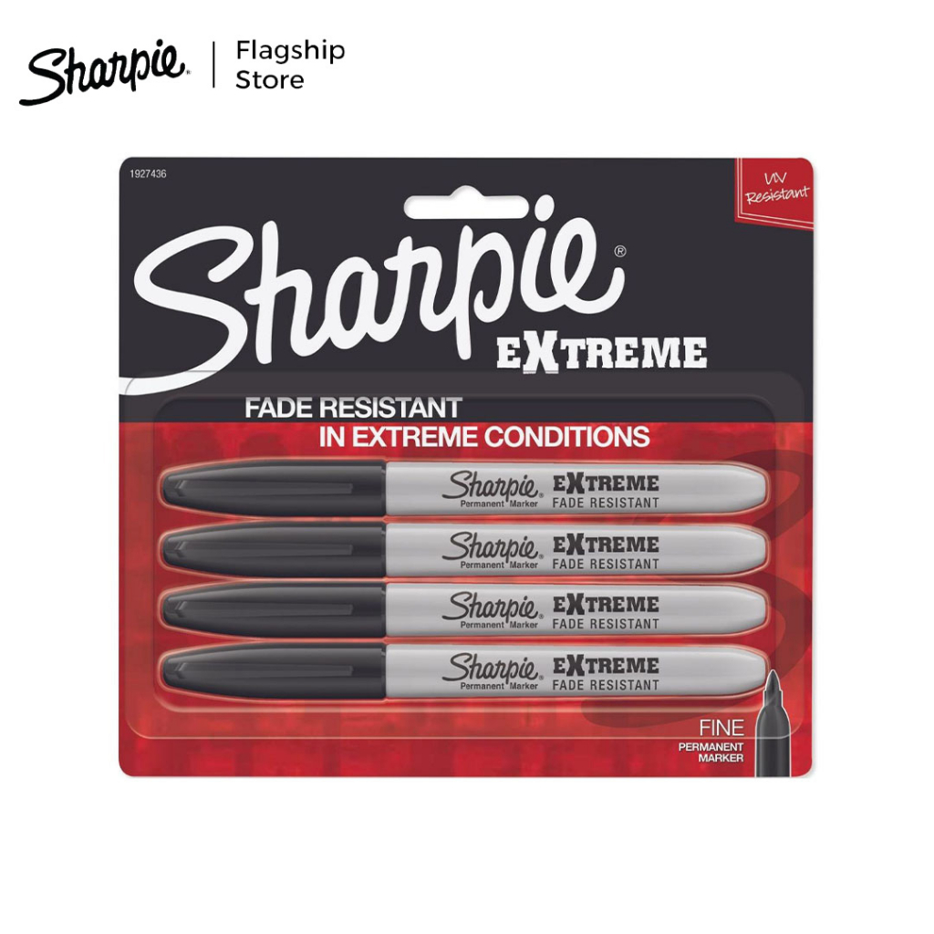 Sharpie Extreme 4ct (All Black) | Shopee Singapore