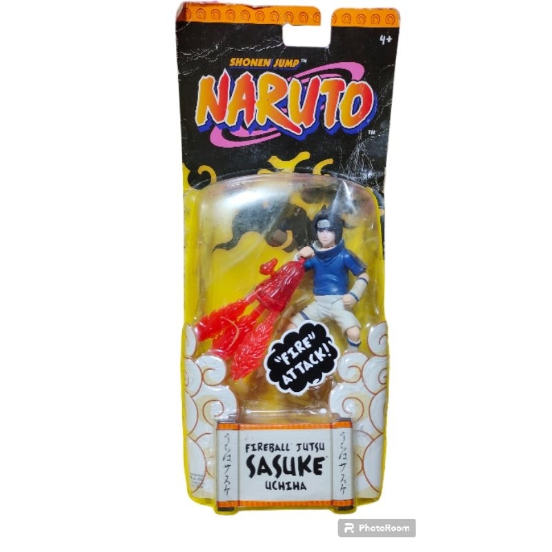 Uchiha Sasuke action figure Fireball Jutsu by Mattel | Shopee Singapore