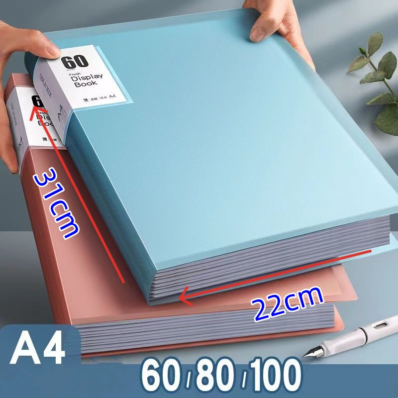 A4 Large capacity transparent File Folder Multi-layer file organizer ...