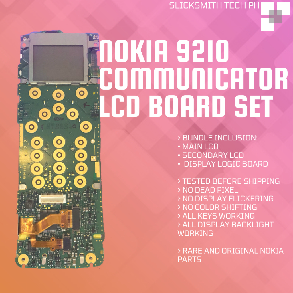 Nokia 9210 LCD Set with Display Logic Board | Nokia Parts | Shopee ...