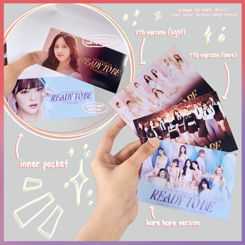 [LAMINATED] (FULL COVER) TWICE 5th World Tour TO BE in BULACAN Concert ...