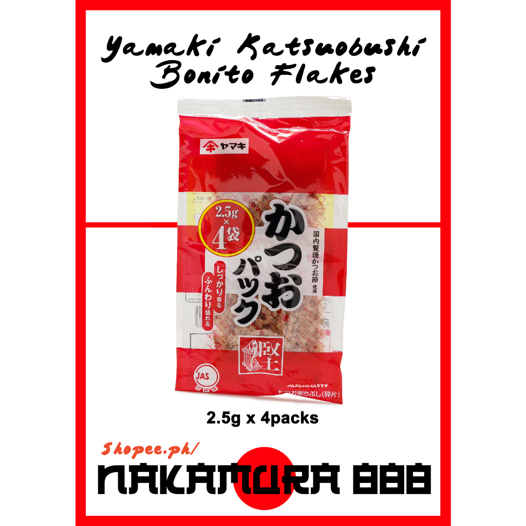 [Japan] Yamaki Katsuoboshi Bonito Flakes - 10g (2.5g x 4pcs) | Shopee ...