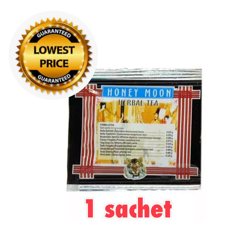 HONEYMOON Herbal Tea for Men Sachet (Sold per sachet) | Shopee Singapore