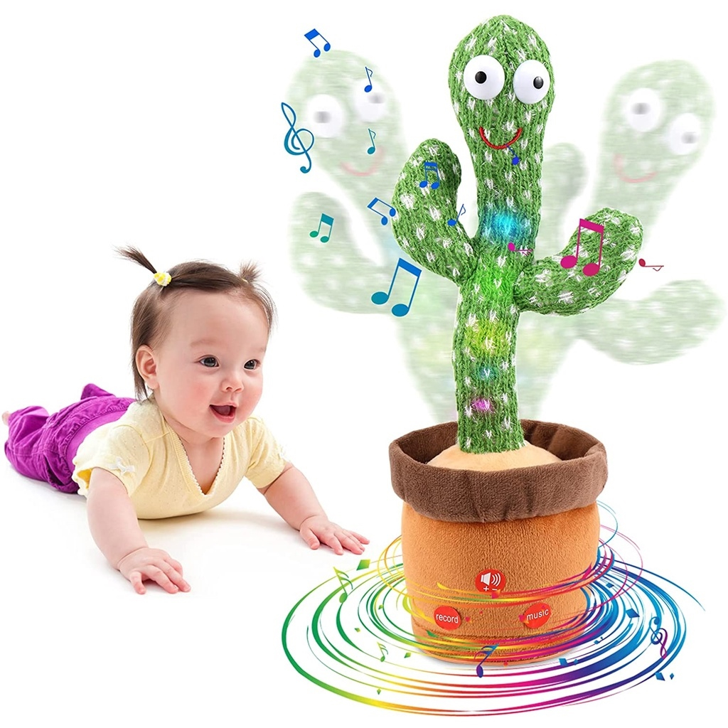 Retailmnl Recording and Dancing Cactus/Squid Game Plush Early Education ...