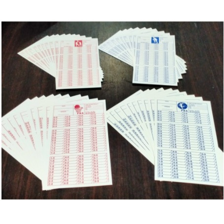 Playing Card- Ending Card / Time Card / Bingo Card sold per bundle ...