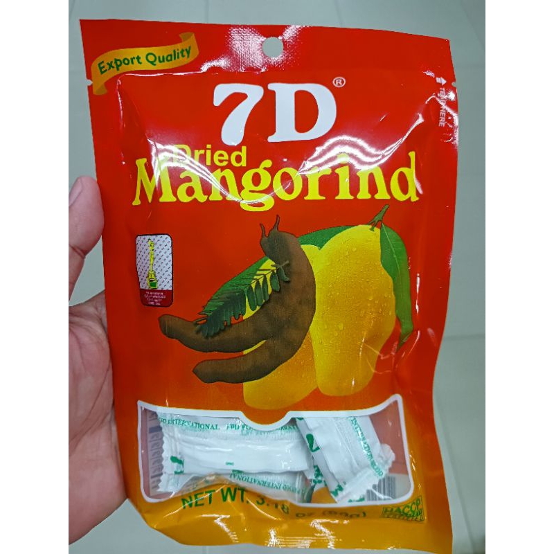 7D dried Mangorind in 175grams and 90 grams per pack | Shopee Singapore