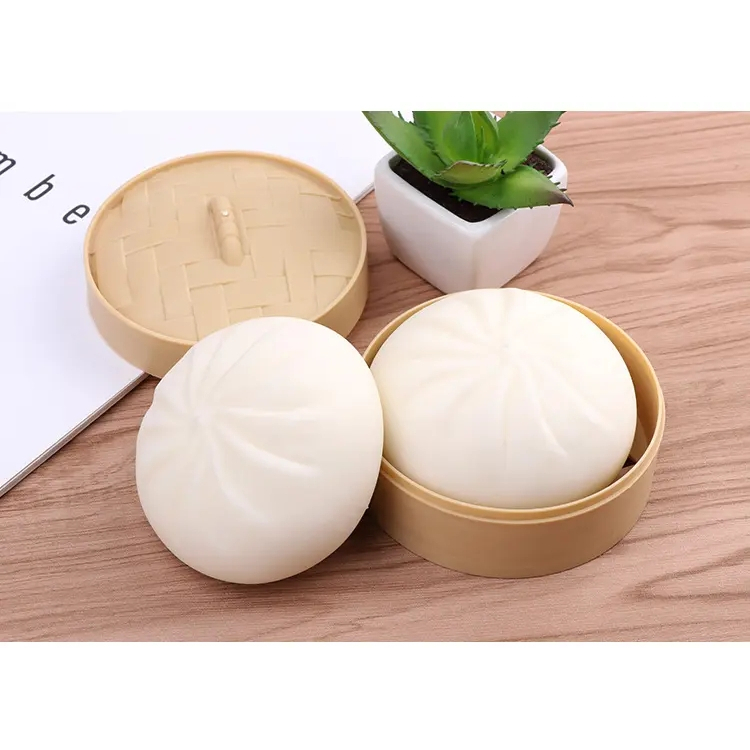 Siopao Ball Squishy Ball Toy Sticky Ball Anti Atress Ball Fidget With ...