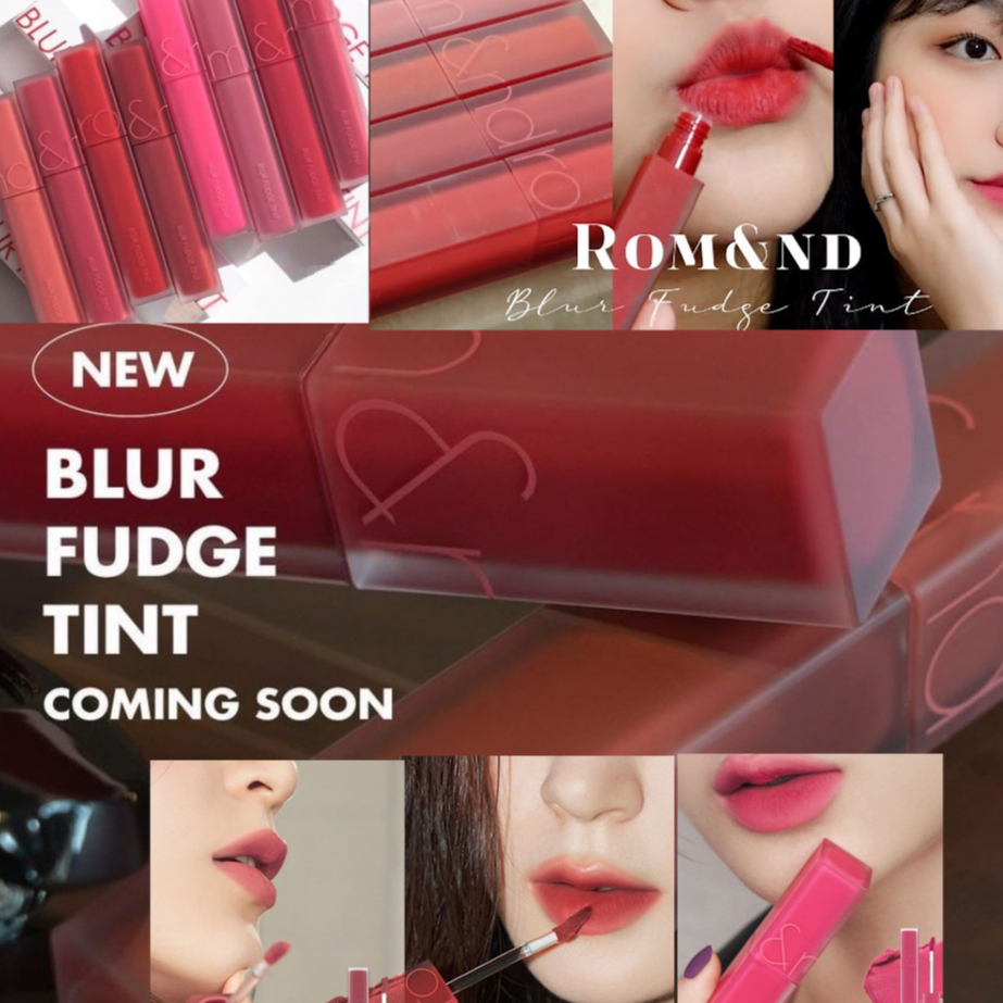 [Rom&nd] BLUR FUDGE Tint (15 color) | Shopee Singapore