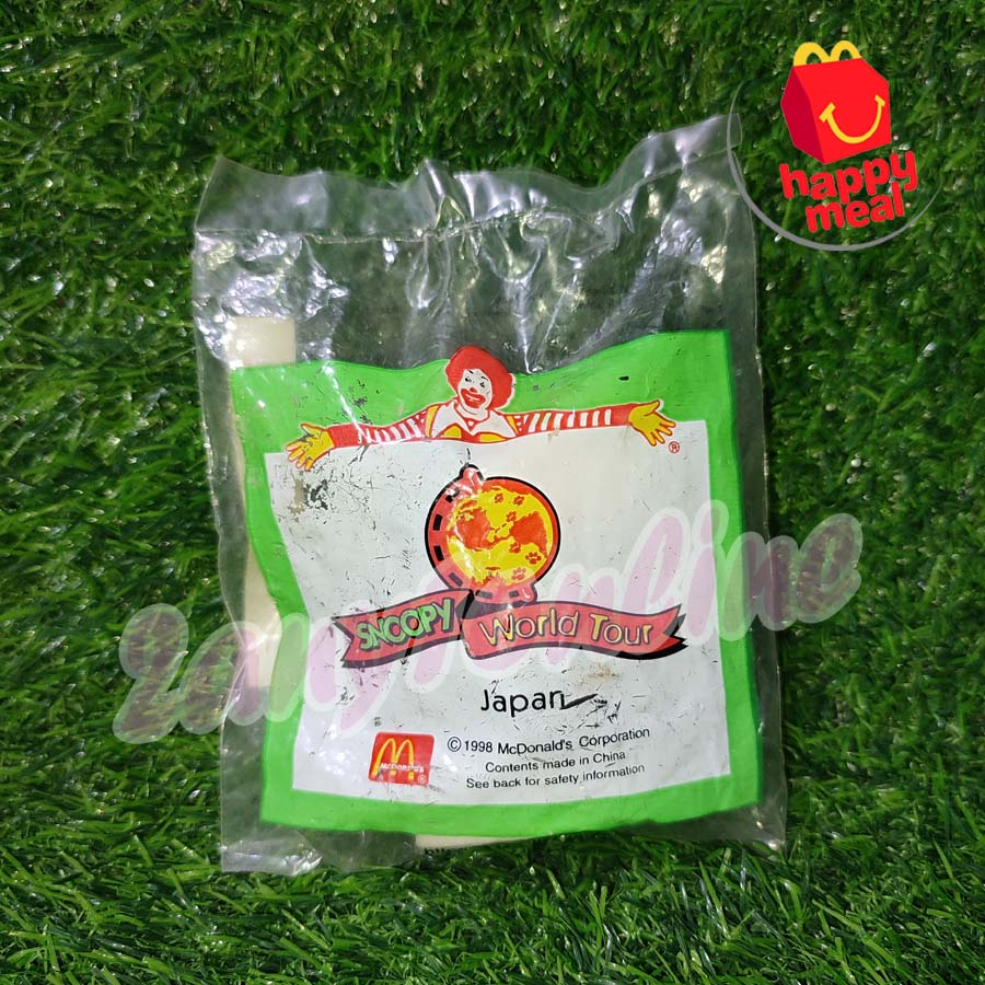 1998 Mcdo Snoopy World Tour - JAPAN (Sealed) | Shopee Singapore