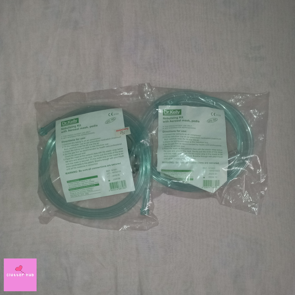 NEW - Dr. Kelly Nebulizing kit, pedia (set of 2) | Shopee Singapore