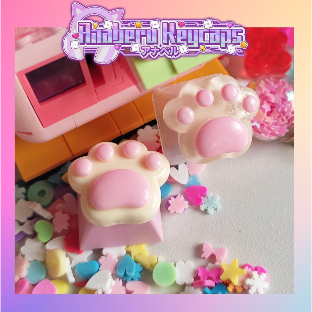 Cat Paw Keycaps for Mechanical and gaming keyboard | Shopee Singapore