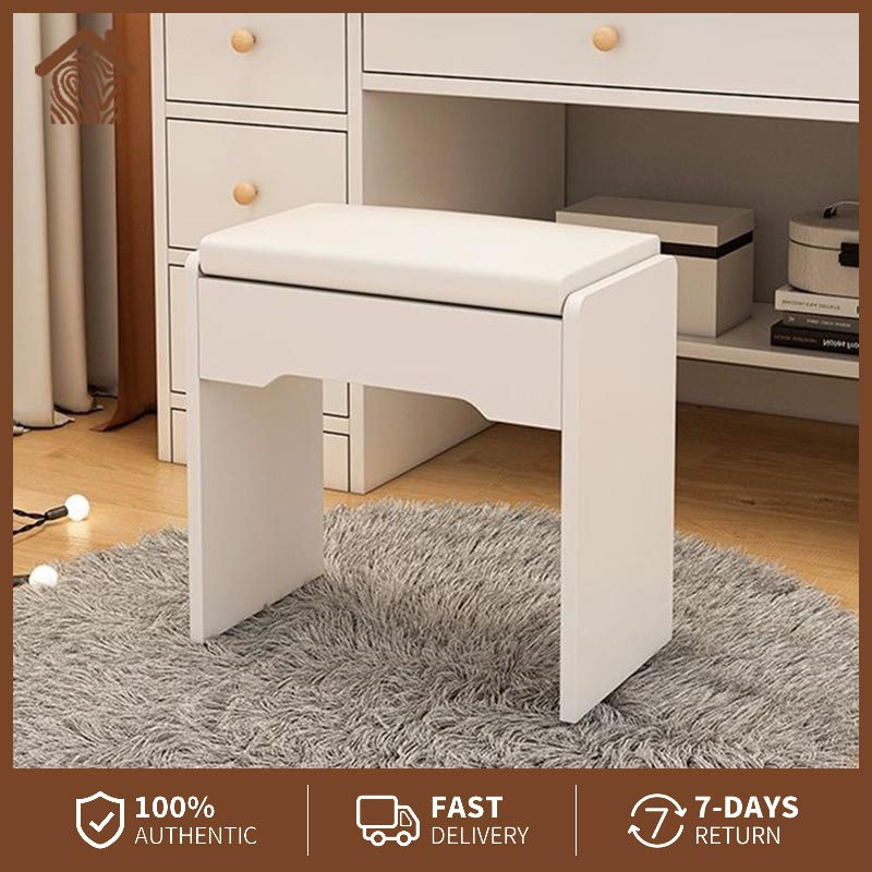Nordic Simple Vanity Chair Stool Bedroom Vanity Table Chair Dresser ...