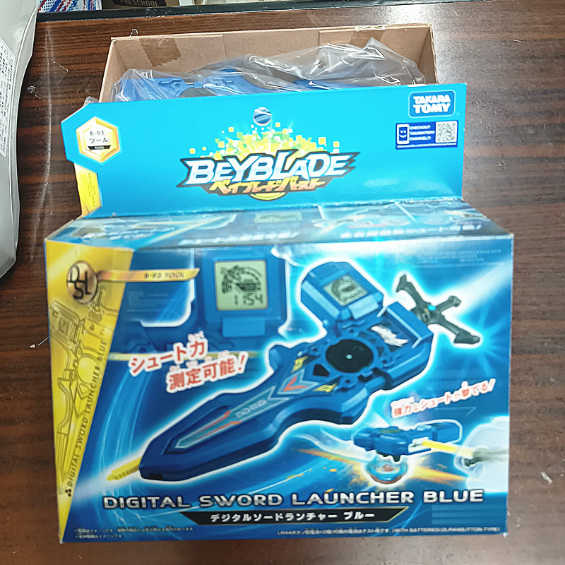 GENUINE TOMY BEYBLADE BURST B-93 Beyblade Burst Digital Sword Launcher ...