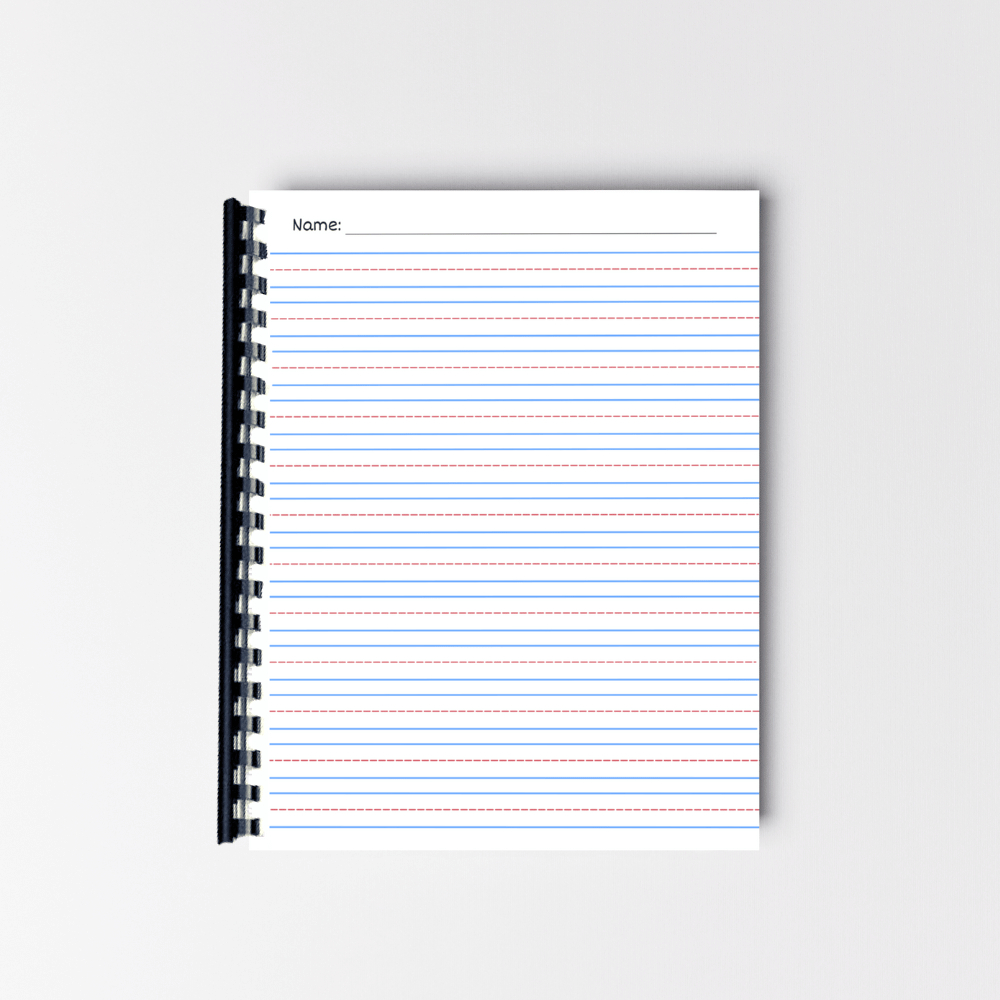 50 pages Blank Tracing Pad (back to back print) Colored lines kids ...