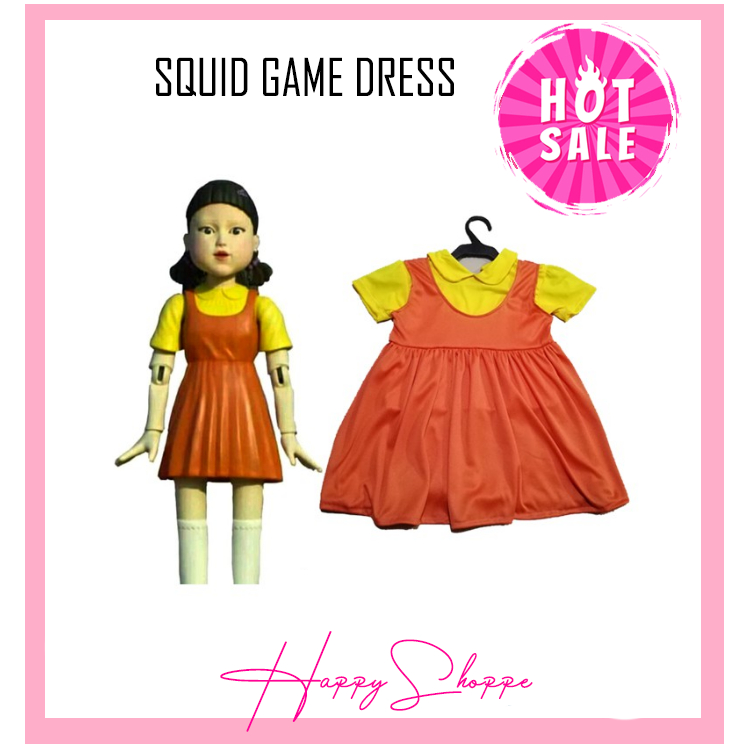 rRTW - Squid Game Costume for Kids / Squid Game doll dress for Kids ...