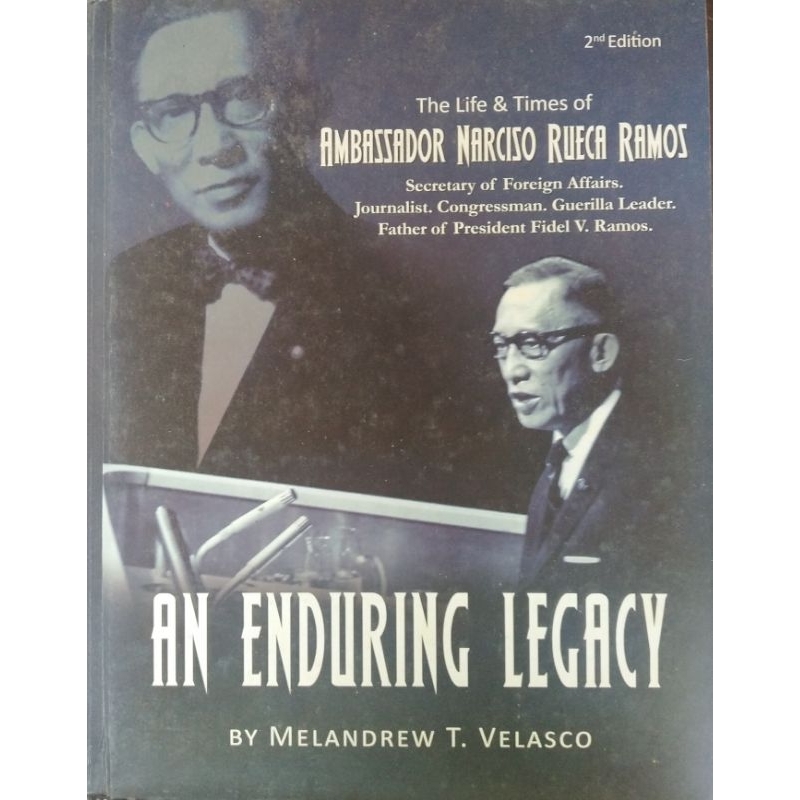 Narciso Ramos Book with FVR Autograph, Filipiniana Book | Shopee Singapore