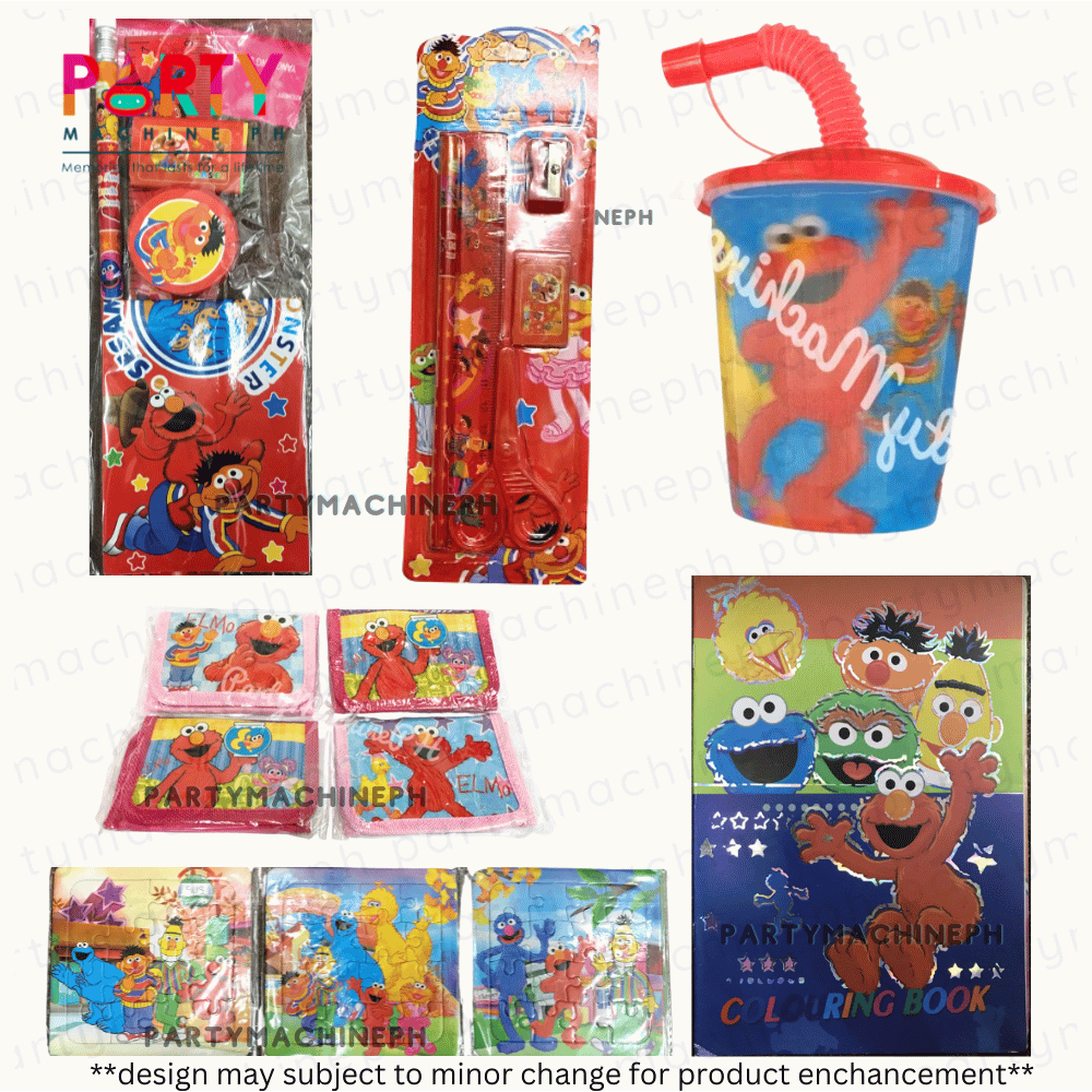 12pcs elmo loot bag fillers / sesame street giveaways / elmo birthday ...