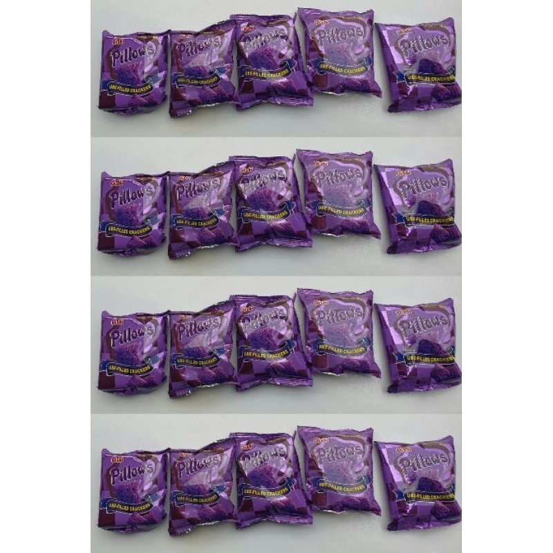 20 Pack Oishi Pillows Ube 38g | Shopee Singapore