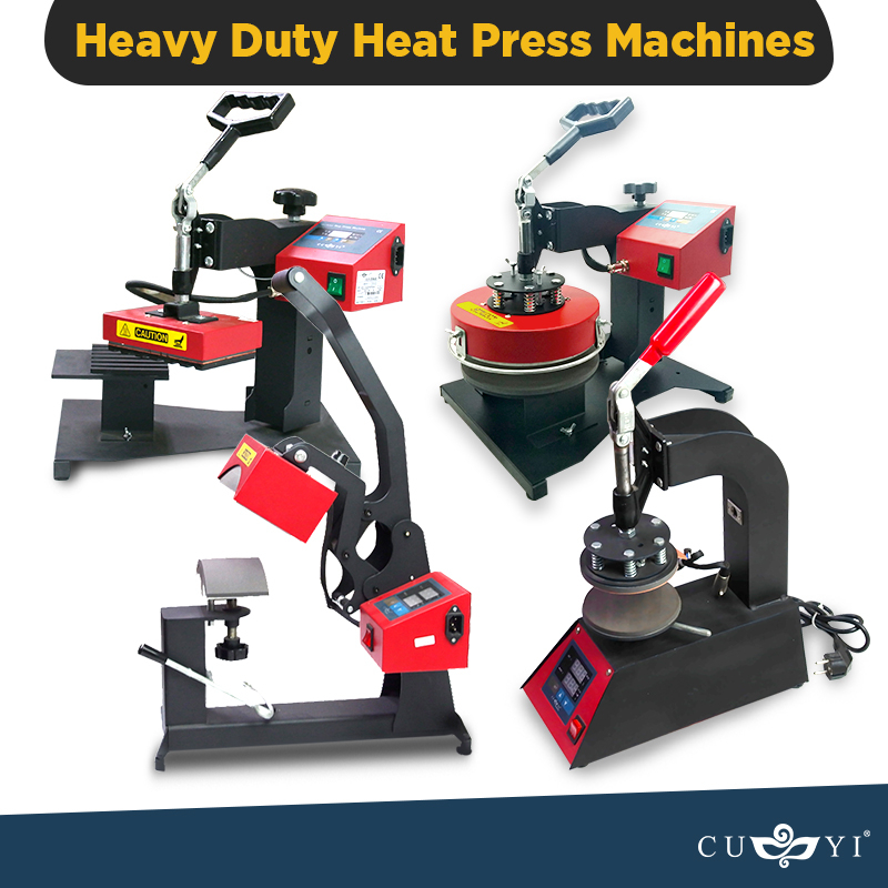 CUYI Heat Press Machine Heavy Duty ( CAP // LOGO // PEN // PLATE ...