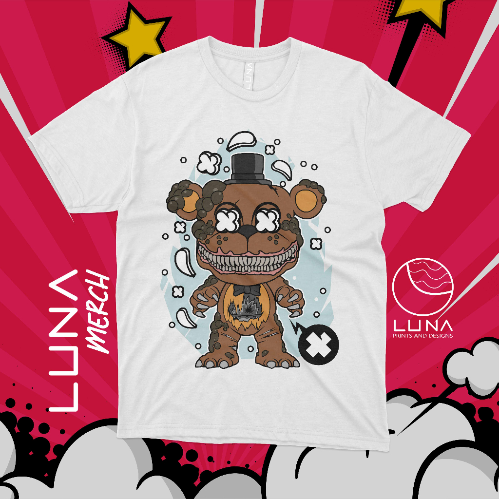 Freddy Fazbear, Funtime Freddy, Nightmare Foxy, Twisted Bonnie, Chica ...