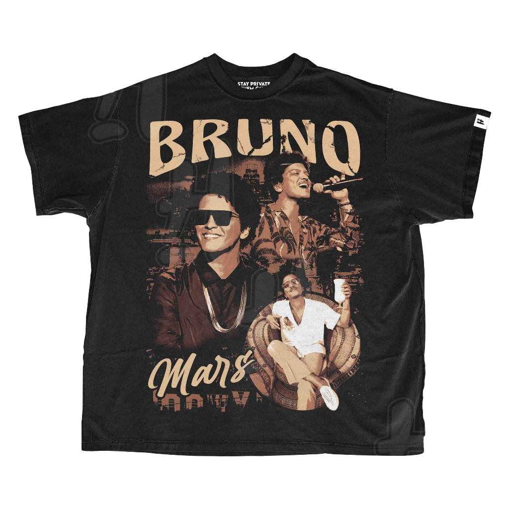 BRUNO MARS BOOTLEG/VINTAGE OVERSIZED SHIRT | Shopee Singapore