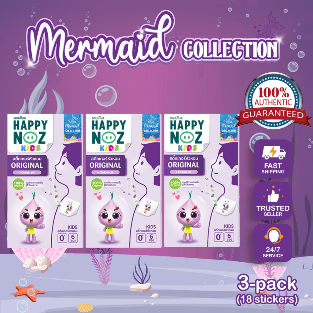Happy Noz Mermaid Collection Special Edition - Organic Onion Sticker ...