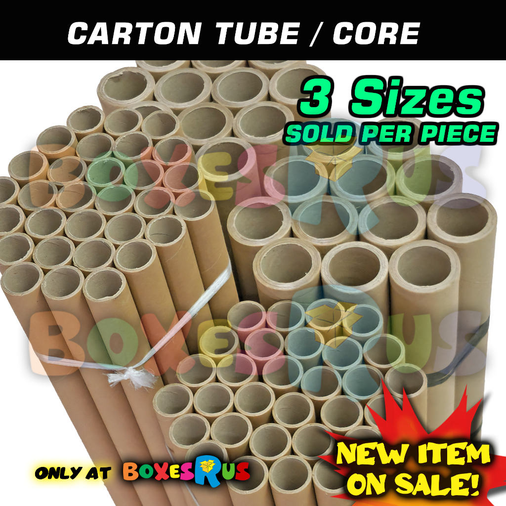 Poster Tube Paper Core Thick Cardboard Poster Tube by Boxes R Us ...