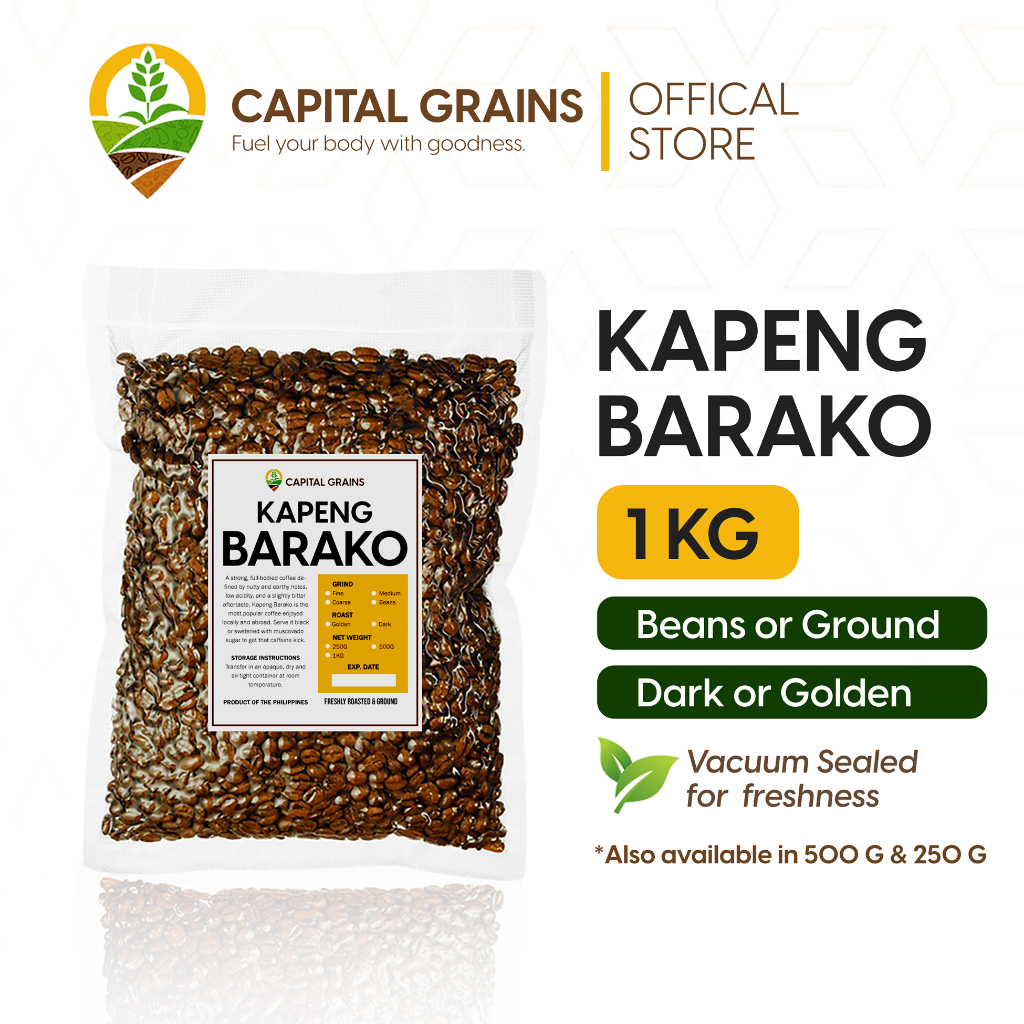 [CG] 1 KG Kapeng Barako Coffee Beans / Ground Kapeng Batangas - BULK ...