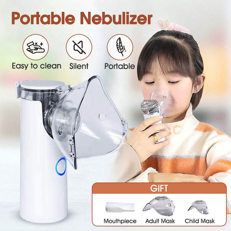 🚀Portable Nebulizer Machine for Asthma Ultrasonic Nebulizer Mesh ...