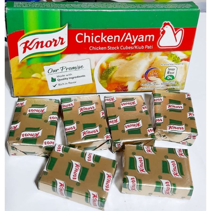 Knorr Chicken Cubes. 6 cubes/pack.(60gms) | Shopee Singapore