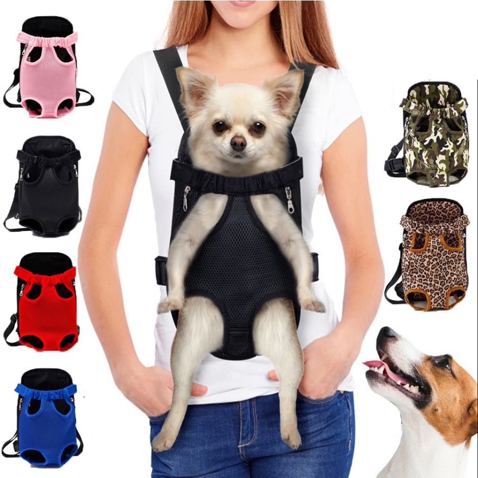 Dog Carrier Pet Front/Back Carrier Bag Pet Carrier Puppy Kitten Carrier ...